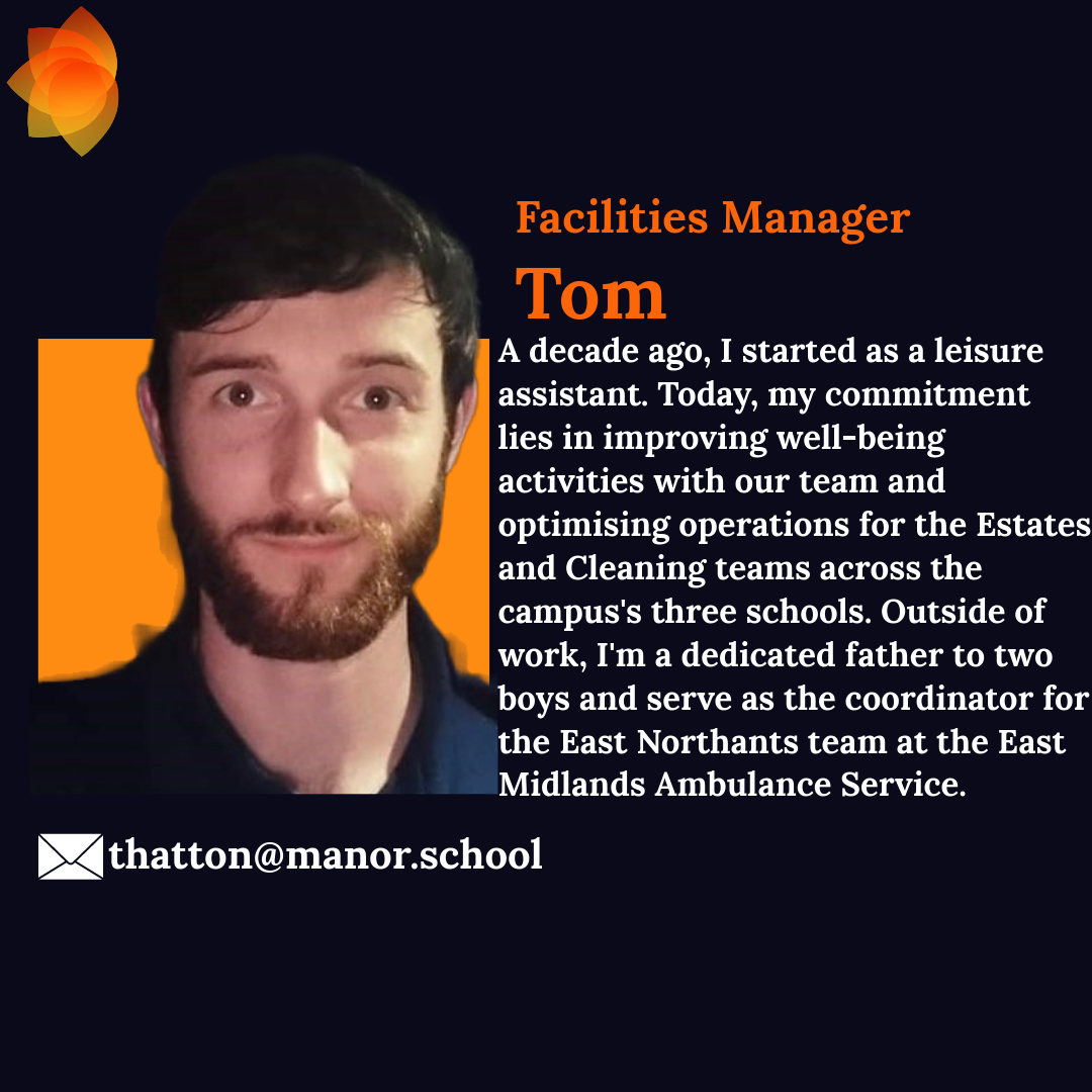 Manor School Raunds - Meet The Team